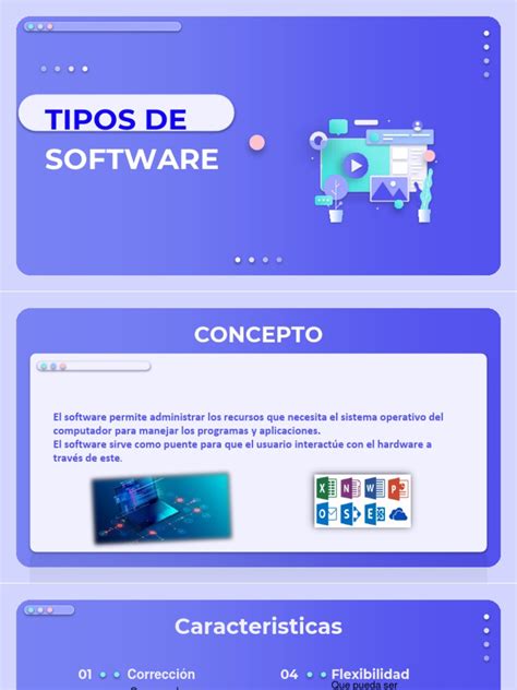 tipos de software pdf