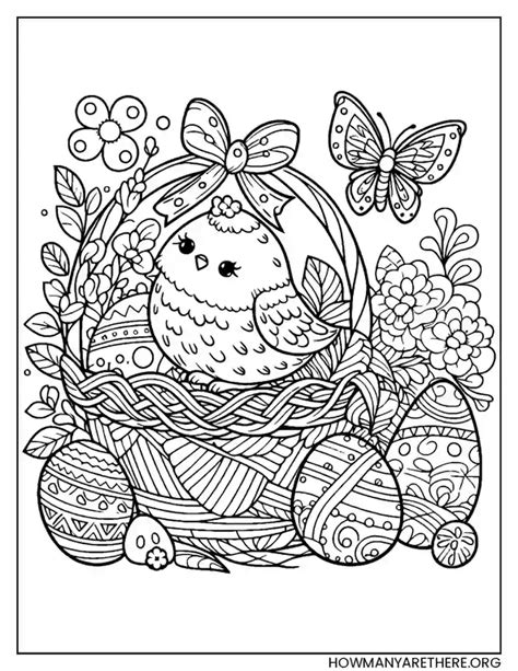 8 무료 인쇄 가능한 부활절 달걀 색칠하기 성인 및 어린이를 위한 시트 및 그림 소녀 및 소년 Pdf