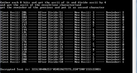 Running The Program Of The Proposed Encryption Algorithm Rea 332