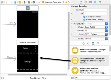 An Overview Of Watchkit Glances Techotopia