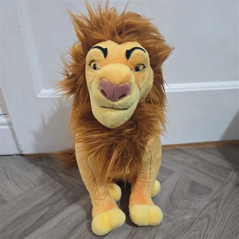 Disney Store The Lion King Simbas Dad Mufasa 15 38cm Soft Plush Cuddly Toy £20 00 Picclick Uk