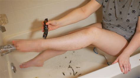 Super Hairy Legs Vs Electric Trimmer Catpaws Clips Clips4sale