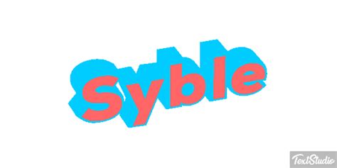 Syble Name Animated  Logo Designs