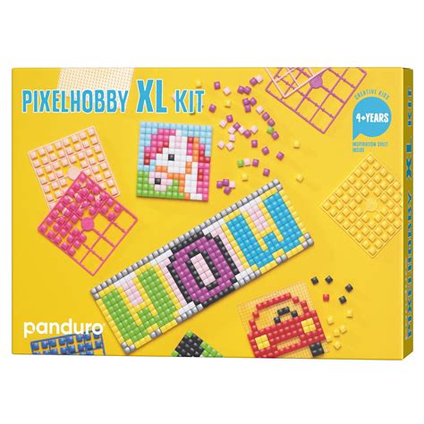 Pixelhobby Xl Kit Pixla Loss Med Massor Av Pixlar Och Pixelplattor