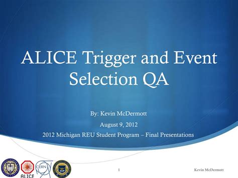 PPT ALICE Trigger And Event Selection QA PowerPoint Presentation Free Download ID