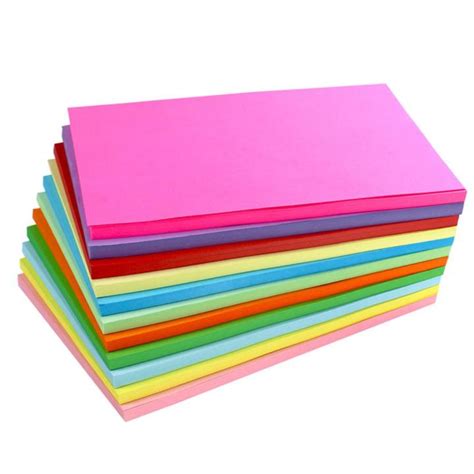 Colour Paper A4 Size 50 Sheets Mixcolour Printing Color Paper Darazpk