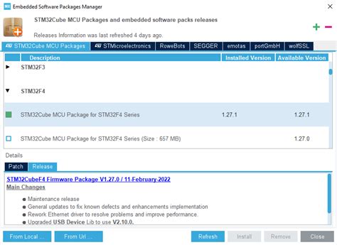 Solved Where Is Cmsis In Latest Cubeide Stmicroelectronics Community