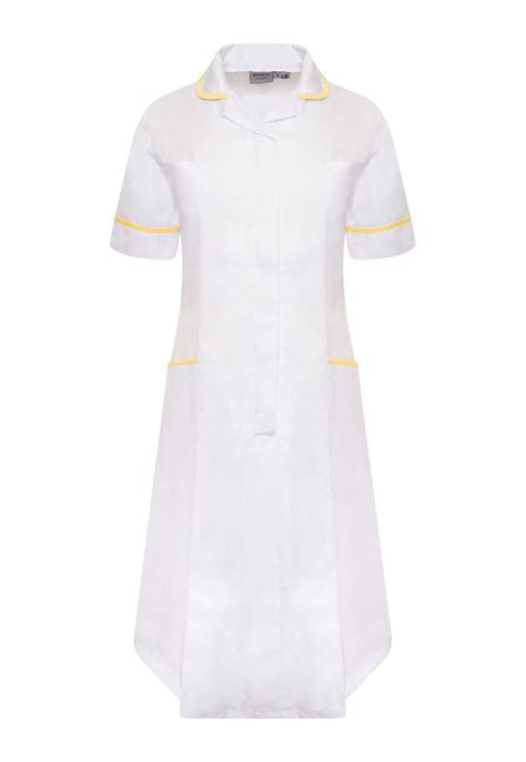 Healthcare Dress White Nurse Dress Behrens The Work Uniform Company