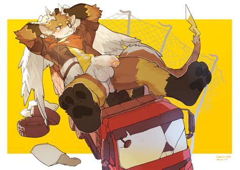 Rule 34 Anthro Balls Biped Brown Body Brown Fur Feathered Wings