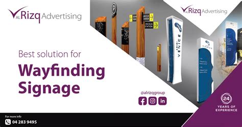 Innovative Wayfinding Signage Solutions By Al Rizq Advertising