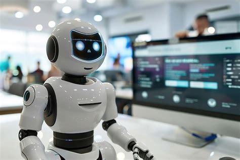 Premium Photo Banking Ai Assistant Interaction With A Virtual Ai