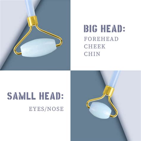 Badu Bg Ролков масажор от естествен нефритов камък Комплект инструменти за масаж на лице за лице