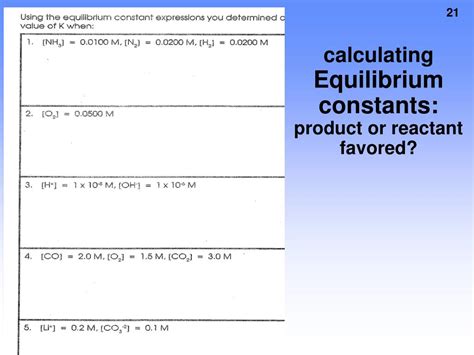 PPT HOW ARE EQUILIBRIUM EXPRESSIONS WRITTEN PowerPoint Presentation ID 3919931