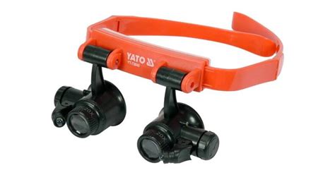 Yato Fejpántos Nagyító Ledes 10x 25x