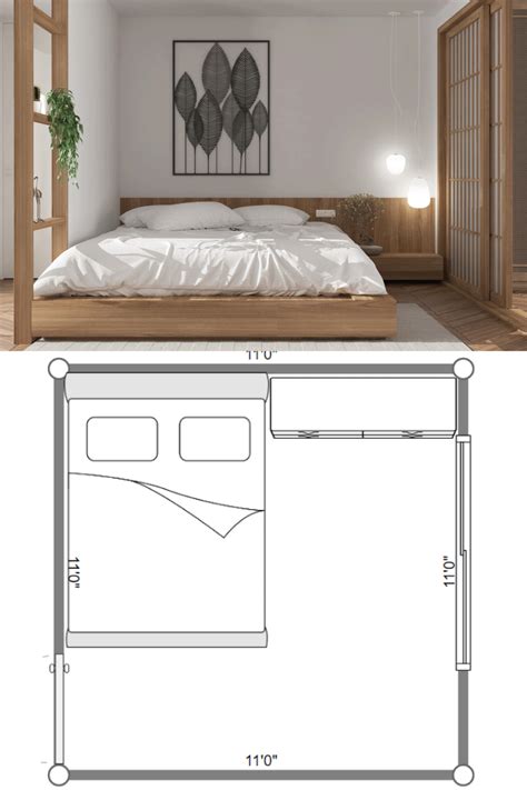 X Bedroom Layout Ideas
