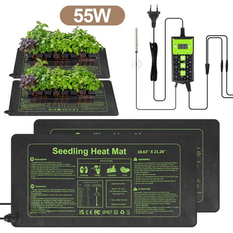 Tapis Chauffant 55x27cm Pour Plantes Seeding Et Reptil Dragon