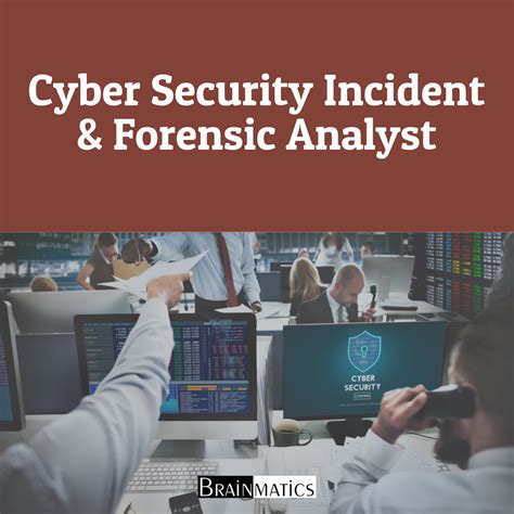 Cyber Security Incident Response And Forensics Fundamentals Brainmatics
