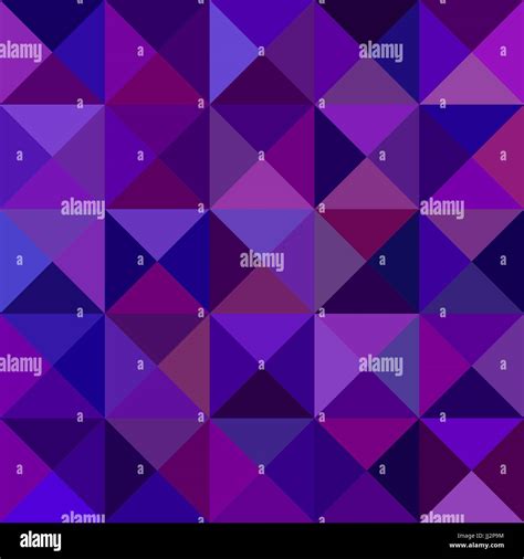Dark Purple Abstract Triangle Mosaic Pattern Background Vector Graphic From Triangles Stock