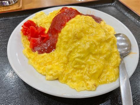ますや食堂 オムライス 54ビジョン
