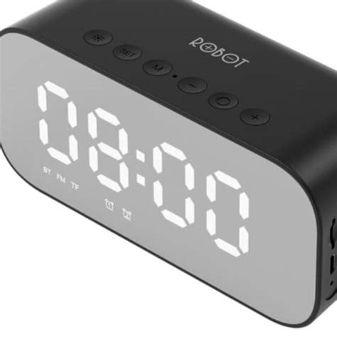 Jual Speaker Bluetooth Robot Rb560 Alarm Clock Black Jakarta Timur Alvaro Shop Cellular