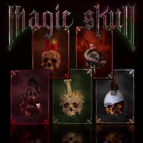 Artstation Magic Skull Part 4