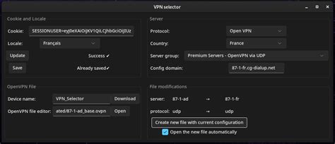 Github Jojo Massol Cyberghost Openvpn File Generator Gui Python Tkinter Gui That Gets Vpn