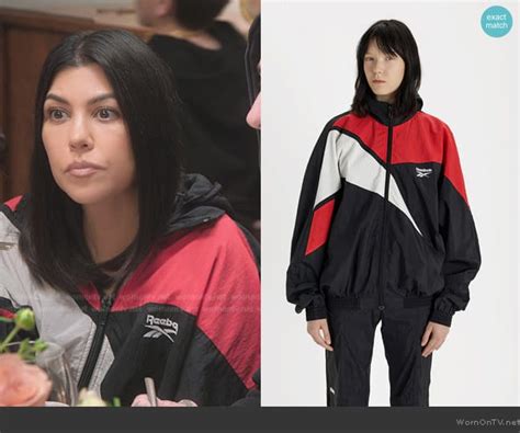 Wornontv Kourtneys Windbreaker Jacket On The Kardashians Kourtney
