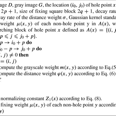 Fixing Algorithm Of Kinect Depth Image Download Scientific Diagram