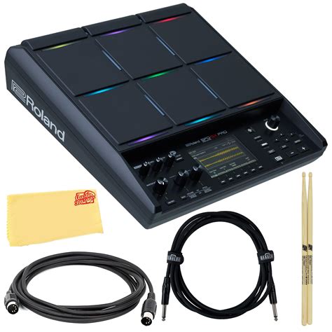 Roland Spd Sx Pro Sampling Pad Bundle With Drumsticks Midi