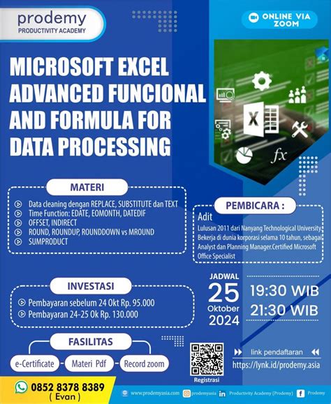 productivity academy on linkedin microsoft excel advanced funcional