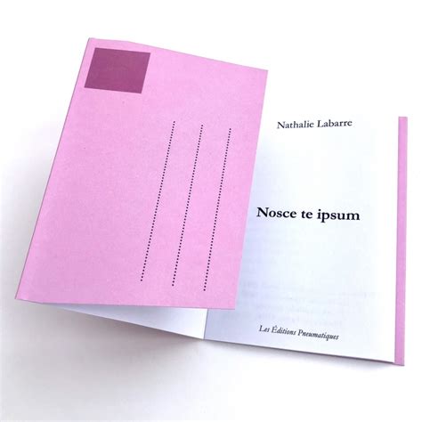 Nosce Te Ipsum Les Editions Pneumatiques