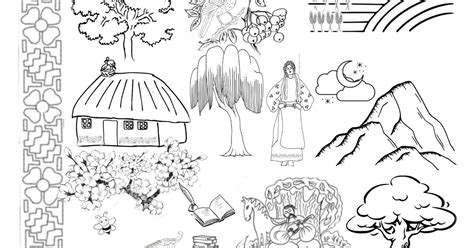 Розмальовка Кобзар Тарас Шевченко Ілюстрації Виховна робота