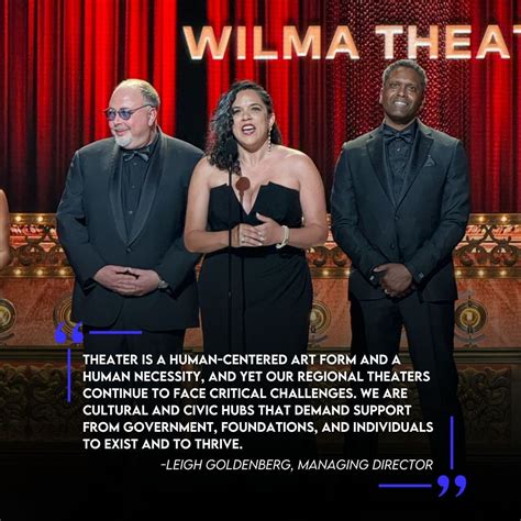 What A Week What A Moment And An Honor To Represent The Wilma Theater