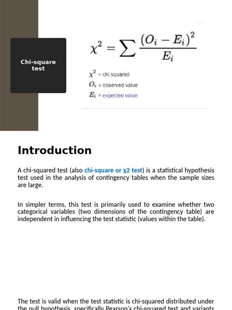 Chi Square Test Pdf