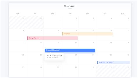 20 CSS Calendar Examples Inspiration Design OnAirCode