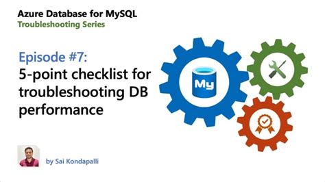 E07 Checklist For Troubleshooting Performance Azure Database For
