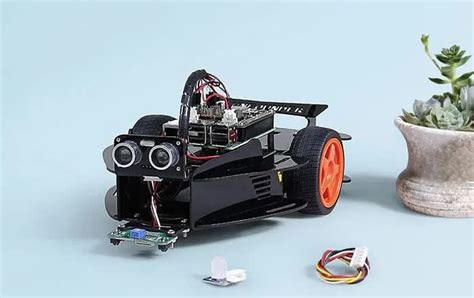 Sunfounder Pimobile Smart Car Kit For Raspberry Pi Based On Ezblock Robotshop