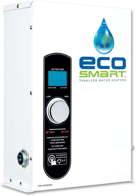 Ecosmart Smart Pool 18 Electric Tankless Pool Heater 18kw 240 Volt
