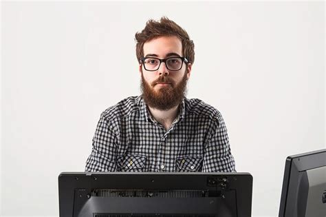 Professional Software Developer Working With Online Software Premium Ai Generated Image