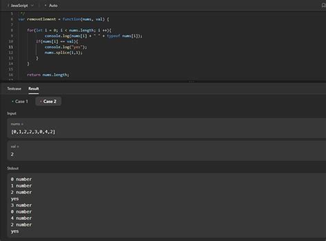 Im Confused On Why This Isnt Working Removeelement Rleetcode