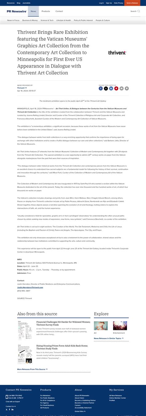 How To Write A Press Release For An Art Exhibition