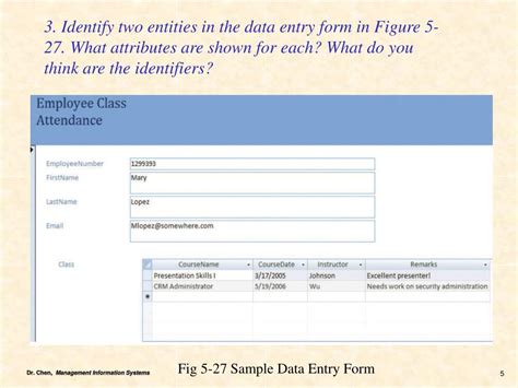 PPT Chapter Database Processing Case Exercise PowerPoint Presentation ID