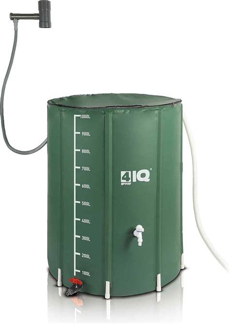 Test 4iq Group Récupérateur Deau Pliable 1000l Et Résistant