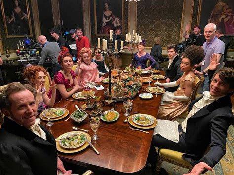 Photos From See The Bridgerton Cast S Behind The Scenes Photos Artofit