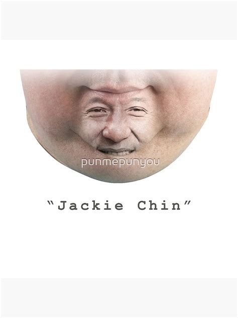Jackie Chin Poster For Sale By Punmepunyou Redbubble