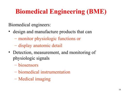Biomedical Engineering Bme Ppt