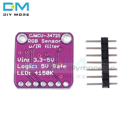 Tcs34725 Rgb Light Color Sensor Recognition Board Module For Arduino N