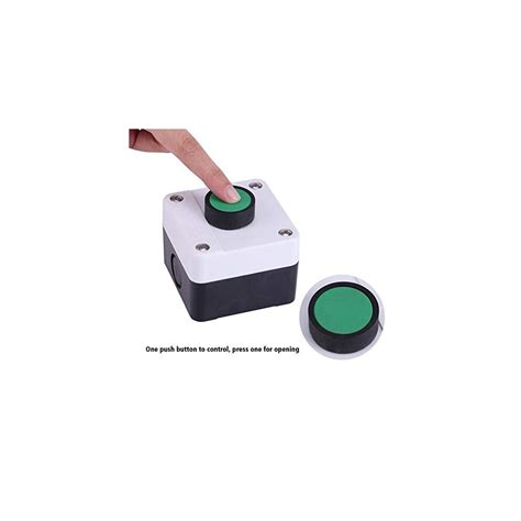 Regun Weatherproof Green Push Button Switch Weatherproof Green Push Button Switch One Button