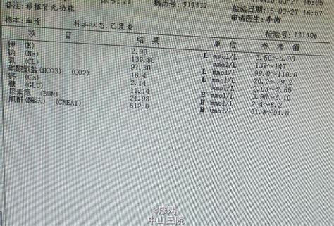 移植肾功能延迟恢复（dgf）一例 医联