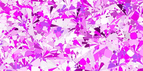 Light Purple Pink Vector Backdrop With Triangles Lines 10534215 Vector Art At Vecteezy